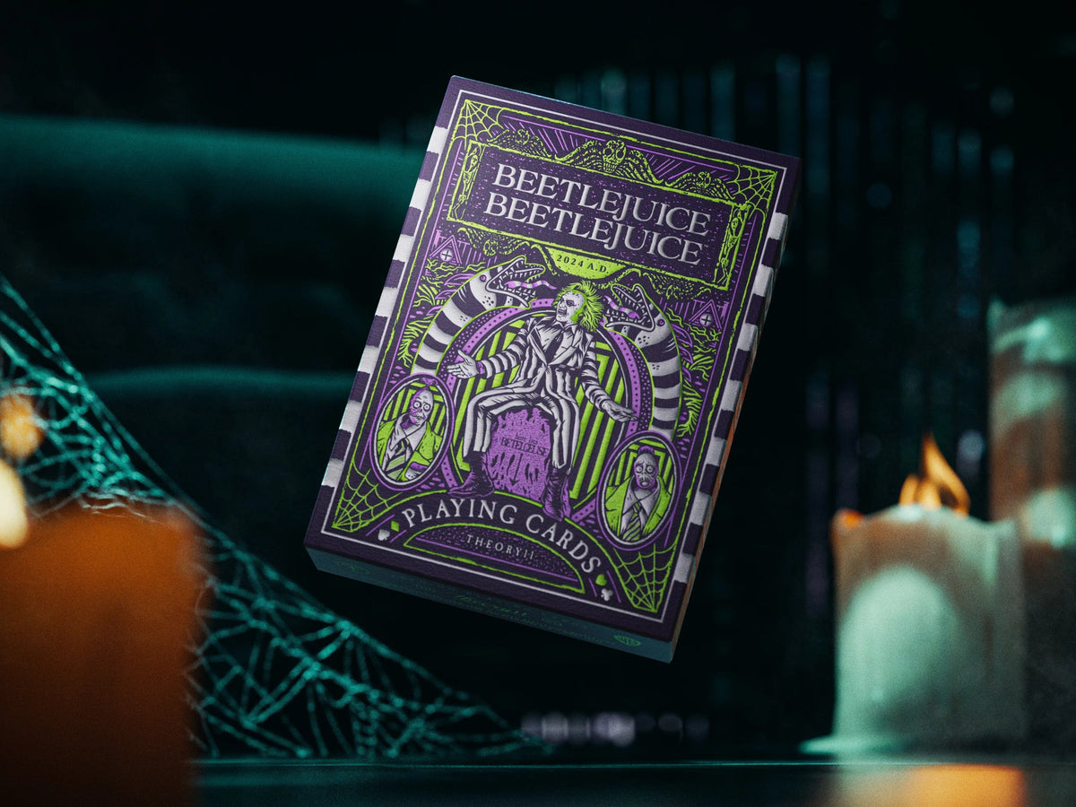 Beetlejuice Playing Cards by Theory11 – New2Play